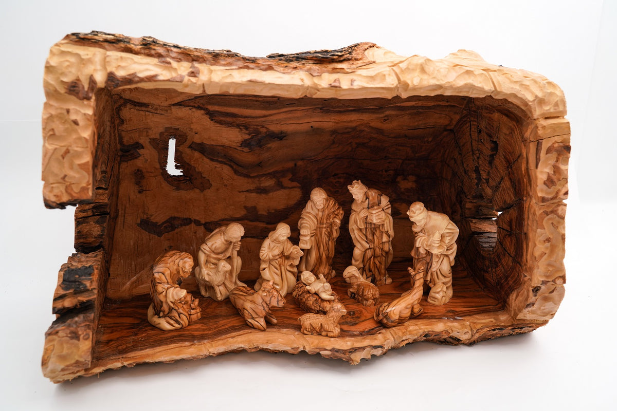 Unique Nativity Set - Cave 07 – Treasures of Holy Land