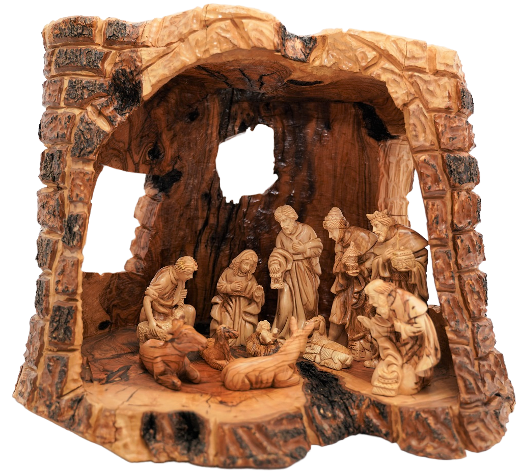 Unique Nativity Set - Cave 115 – Treasures of Holy Land